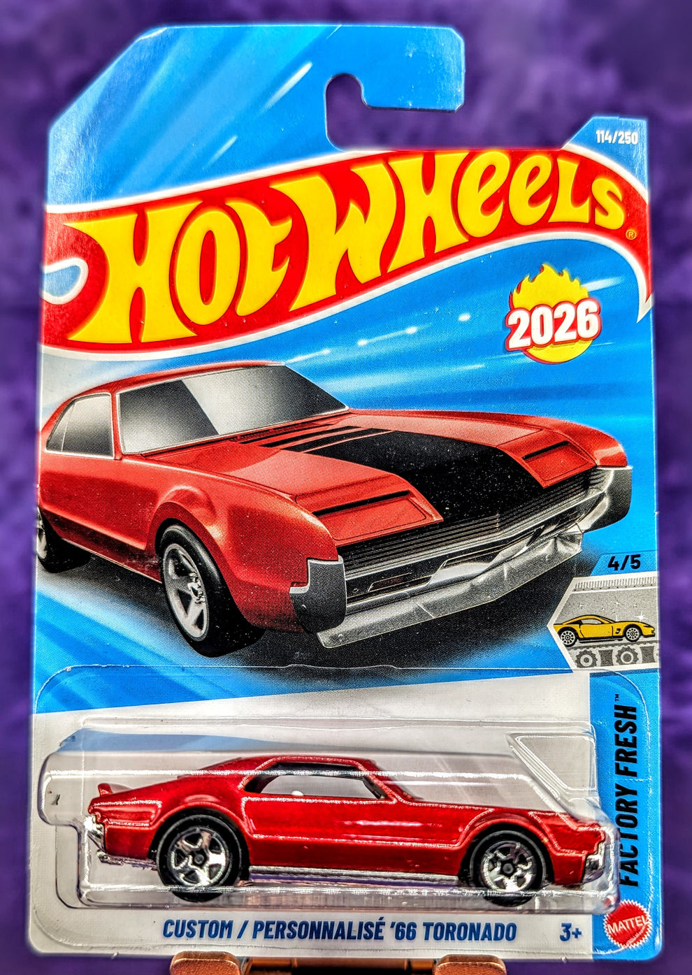 Hot Wheels Custom '66 Toronado - Factory Fresh - First Edition - Mainl ...
