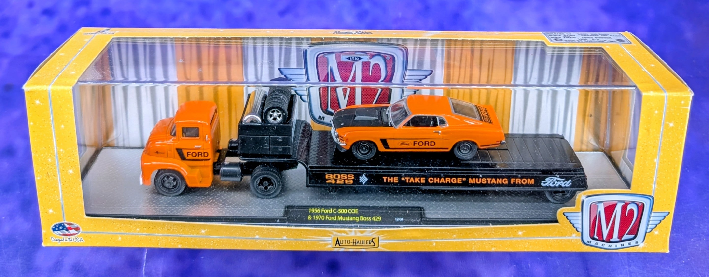 M2 Machines 1956 Ford C-500 COE & 1970 Ford Mustang Boss 429 - 12-04 ...