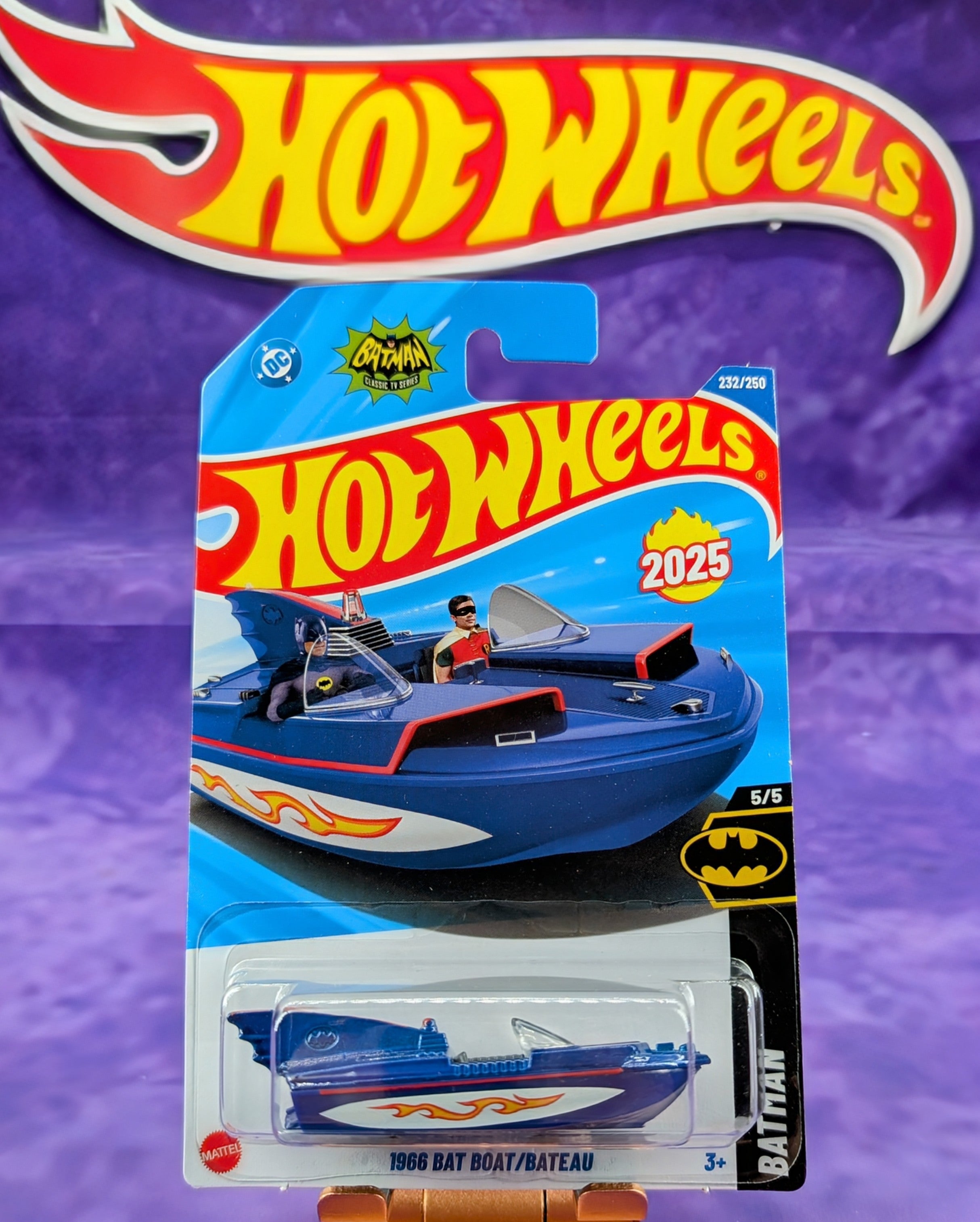 Hot Wheels 1966 Bat Boat - Batman - First Edition – Hot Ones Diecast Co.